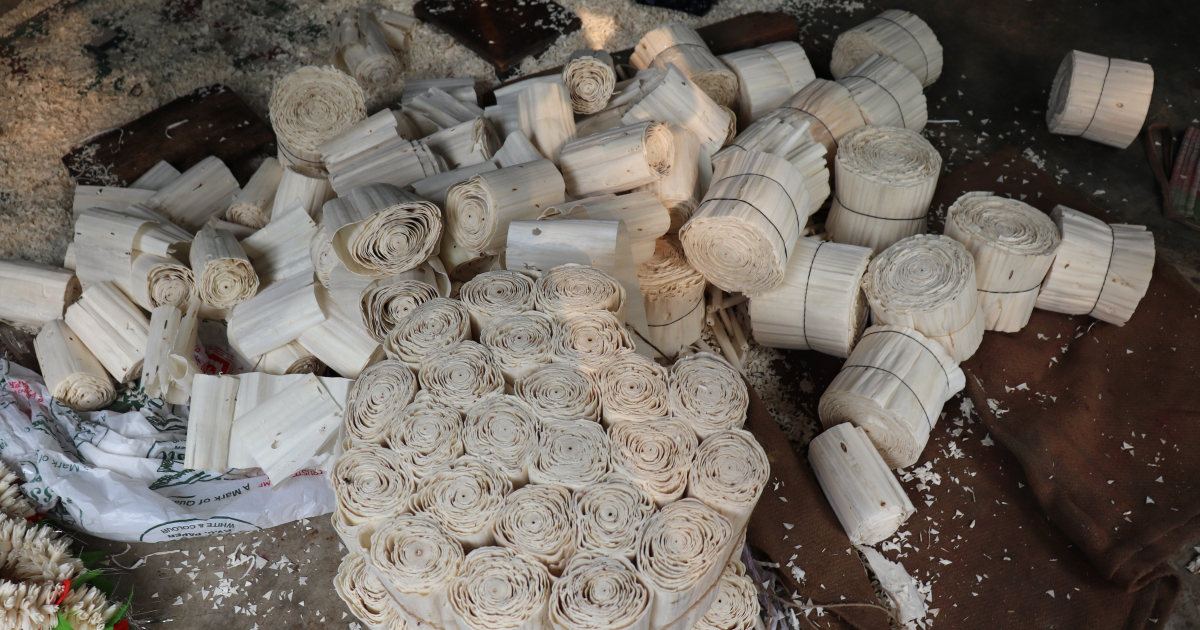 Conditions of Sholapith Craftspeople in Rural Bengal | Sahapedia